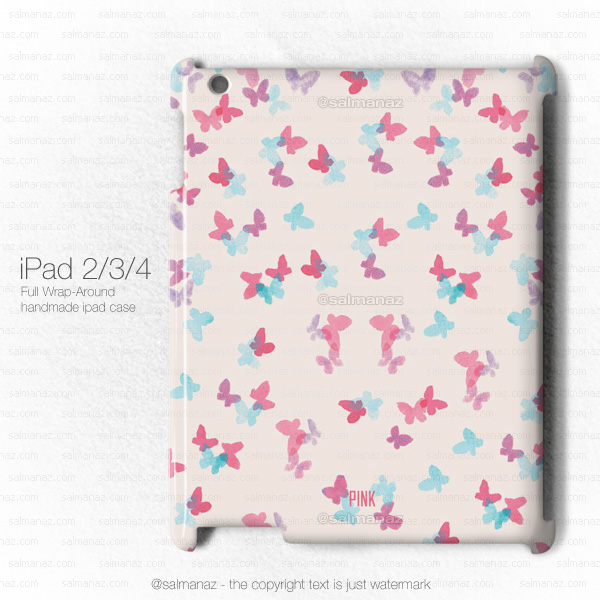 Butterfly Pink Art Ipad Mini Case, Butterfly Ipad 2 Generation And Ipad ...